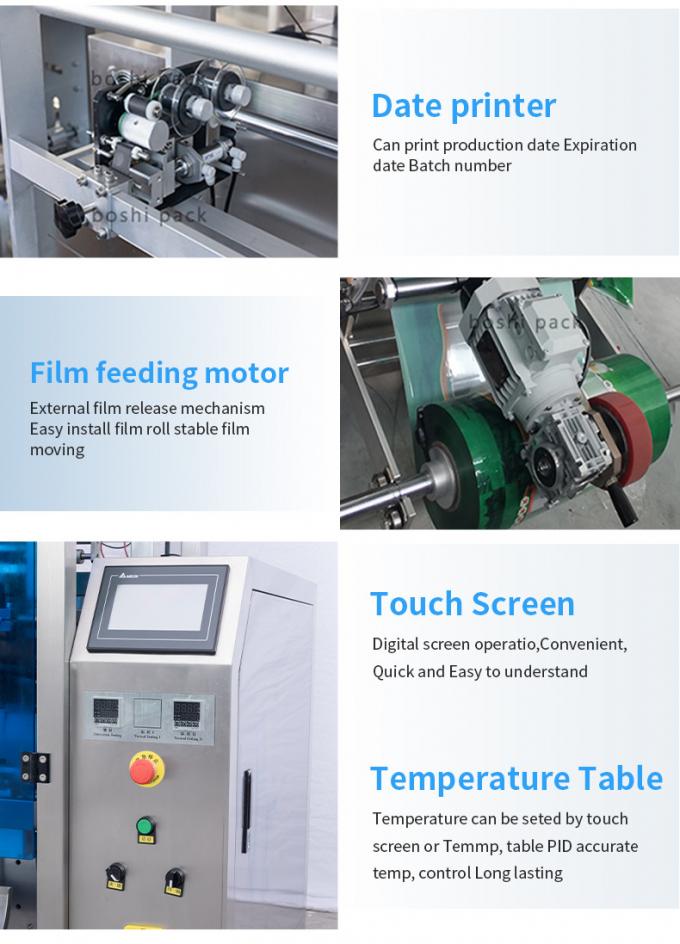 Automatic Solid Granule Packing Machine With PLC Control System